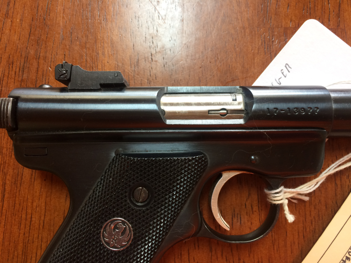 Pictures: Sturm Ruger & Co., Inc. Mark-1 Semi Auto Pistol 5 1/2" Bull ...