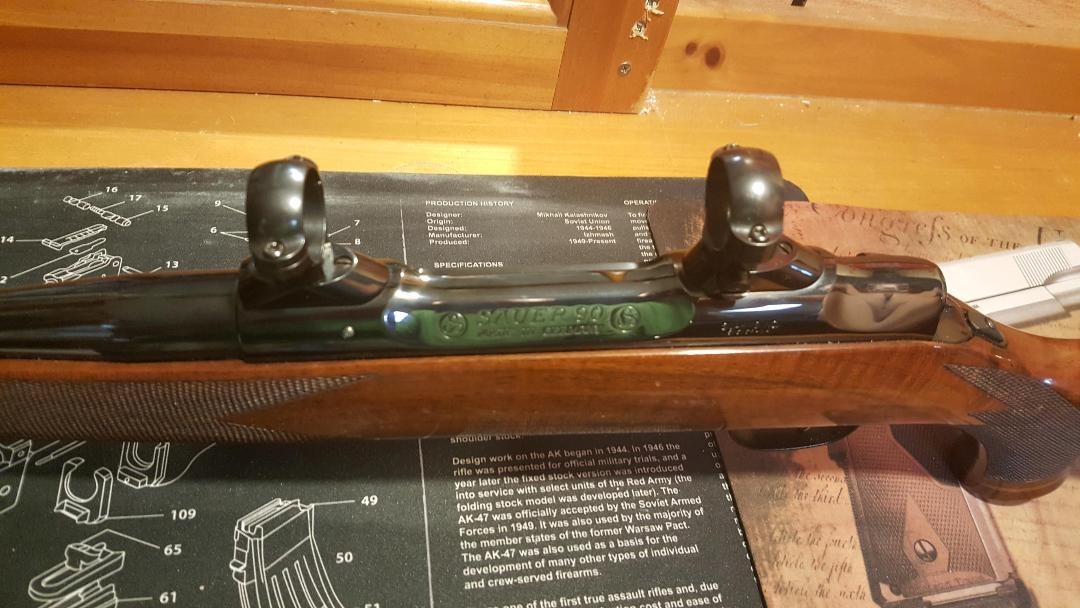 Sauer90 Sup. Sauer 90 Bolt Action 7mm Rem Mag Made In Germany 7mm Rem ...