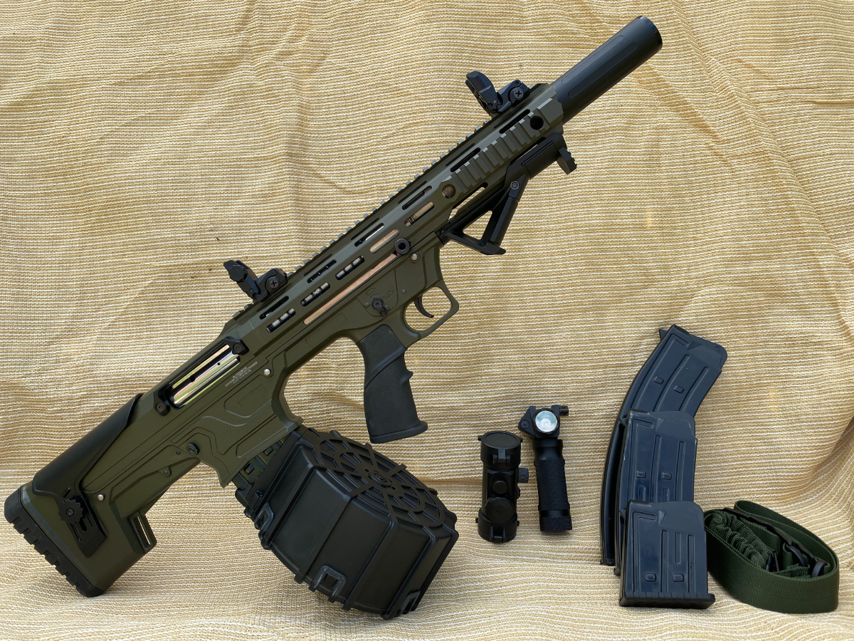 Unknown Century Dynamics Bf12 Bullpup 12 Gauge Semi-Automatic Shotgun ...