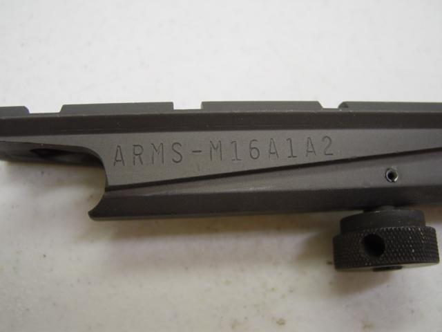 AR-15 A-2 Carry Handle Scope mount Colt Logo
