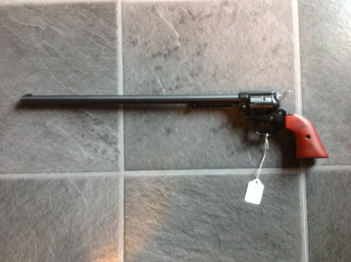 16 Barrel Heritage .22lr Buntline Special Longest Revolver Made Look ...