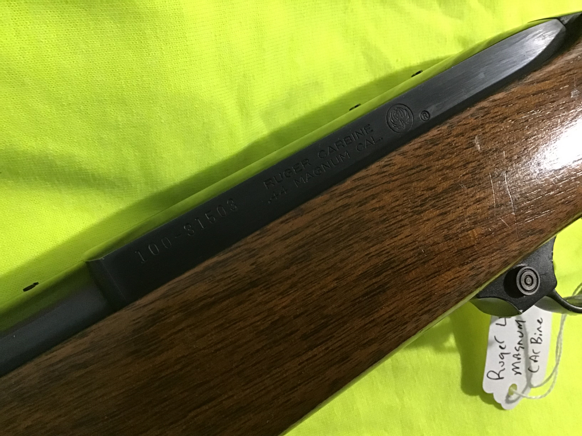 Ruger Carbine 44 Magnum Late 1972 Early 73 Nice One Very Semi Auto Tube ...