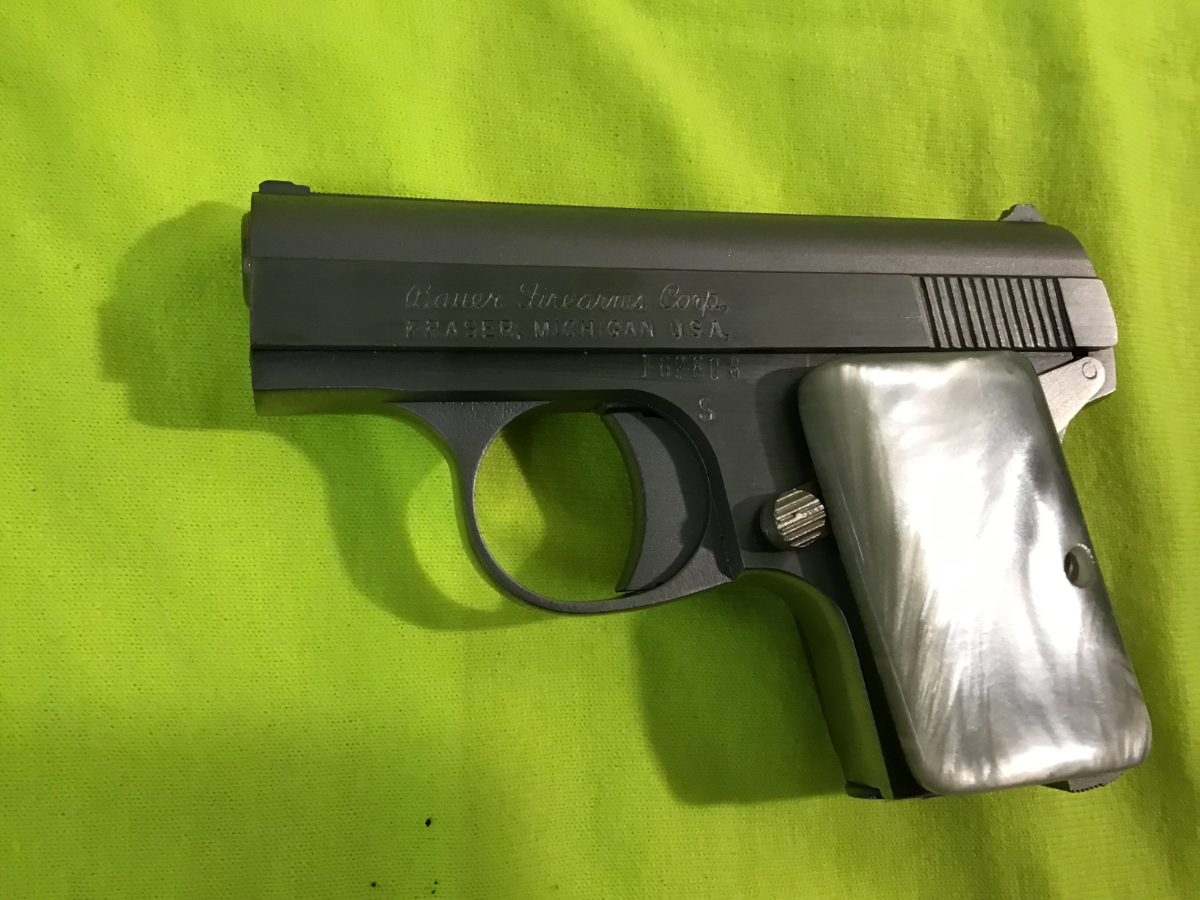 Super Mini Semi Automatic Pistol Made By Bauer High Quality 25 Acp In ...