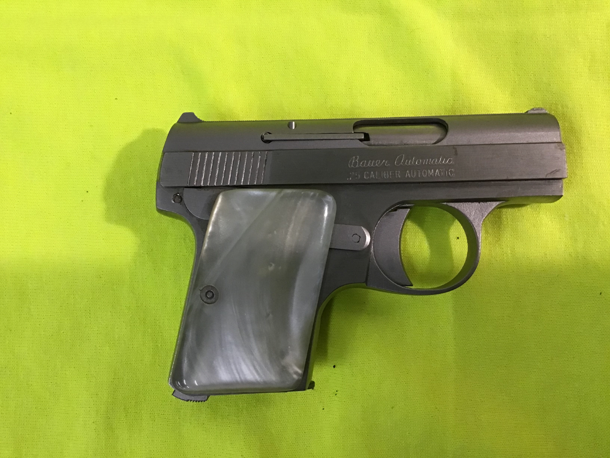 Super Mini Semi Automatic Pistol Made By Bauer High Quality 25 Acp In ...