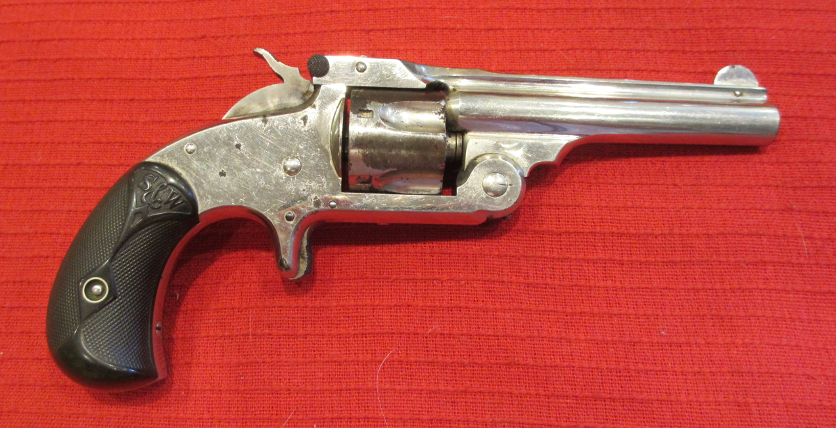Smith & Wesson No 1-1/2 32 S&W Top Break Single Action Revolver .32 S&W ...
