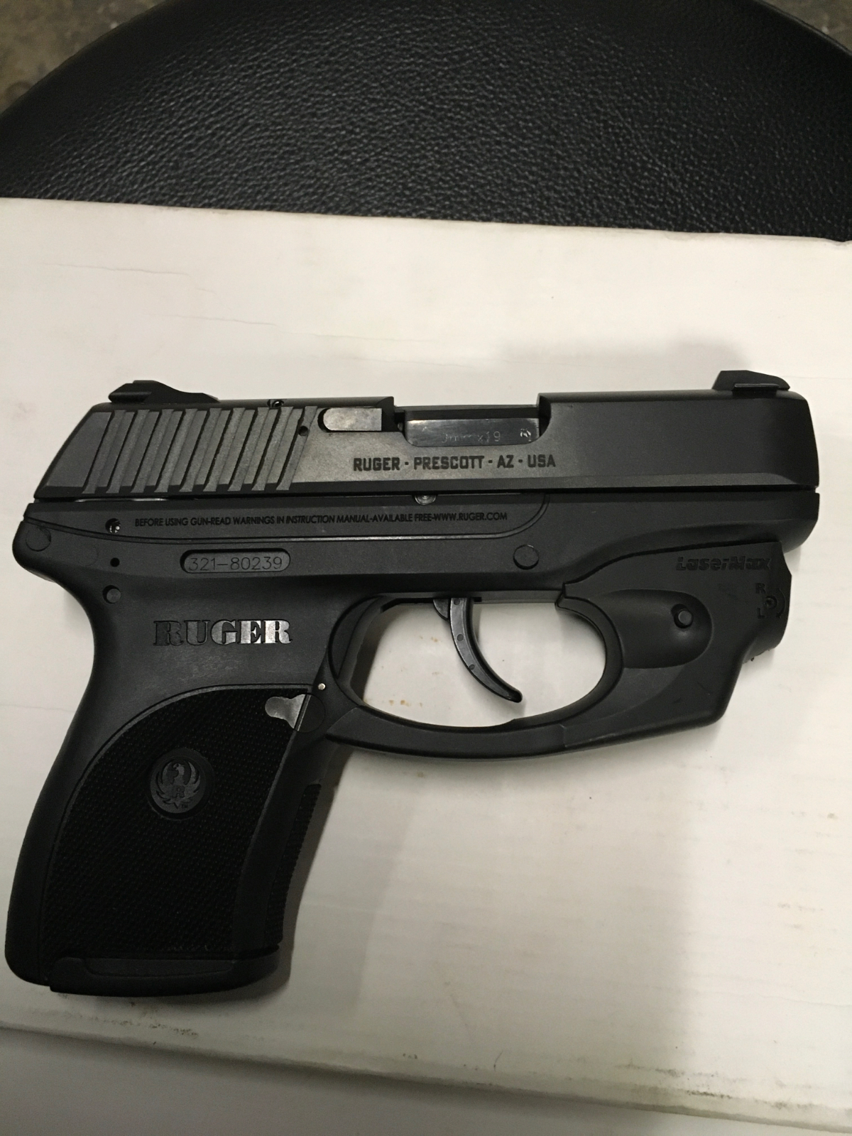 Ruger Lc9 Simi Auto With Built In Laser Sight 9mm Luger For Sale at ...