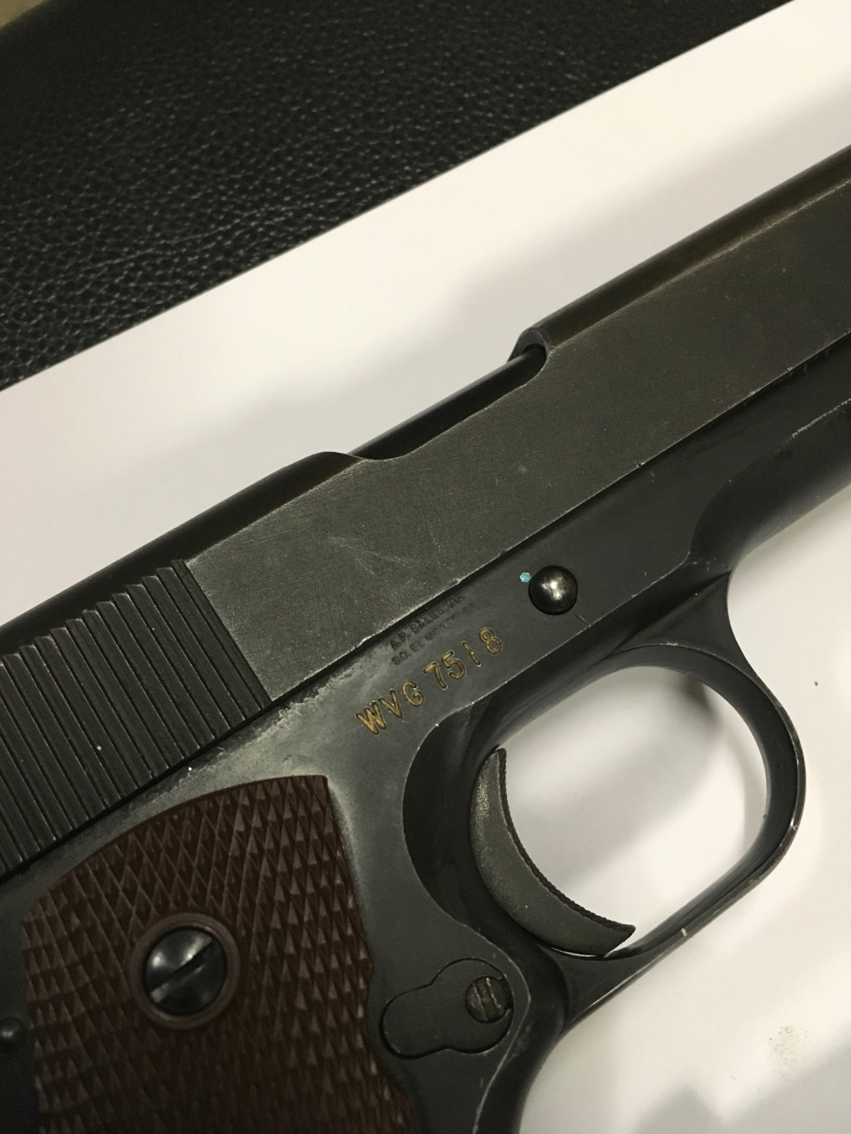 Ithaca 1911 45 simi auto pistol .45 ACP 17321571 - GunAuction.com