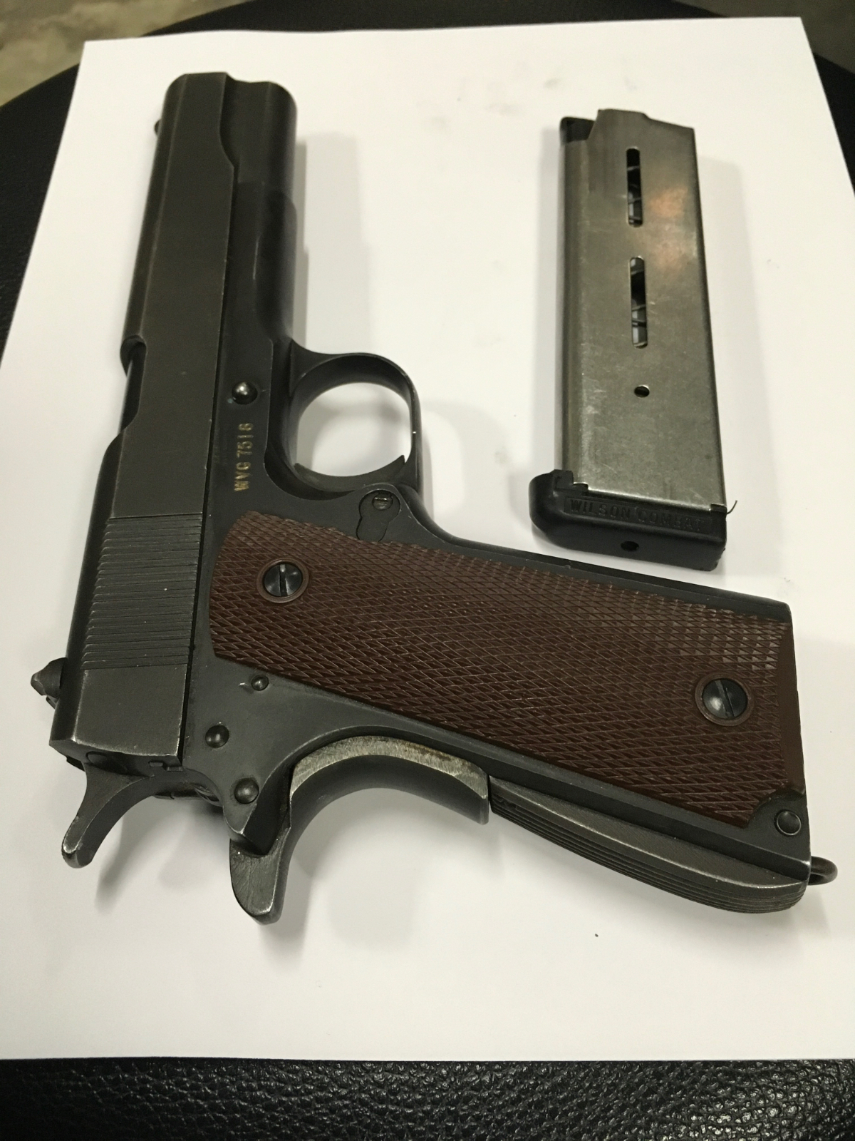 Ithaca 1911 45 simi auto pistol .45 ACP 17321571 - GunAuction.com