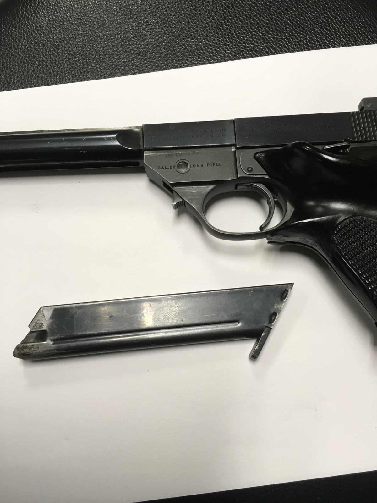 High Standard Supermatic Competition Pistol .22 Lr For Sale at ...