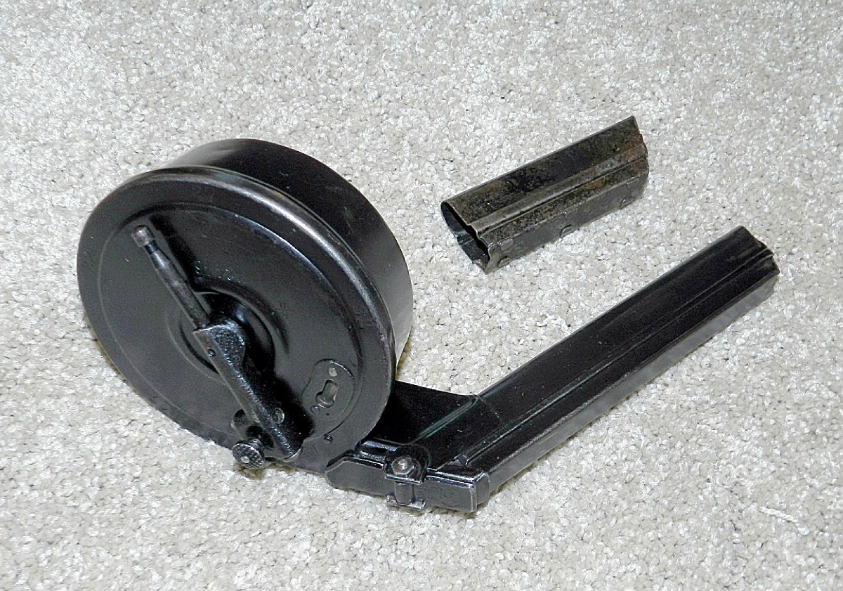 Snail Drum Clip For Luger For Sale at GunAuction.com - 14888784