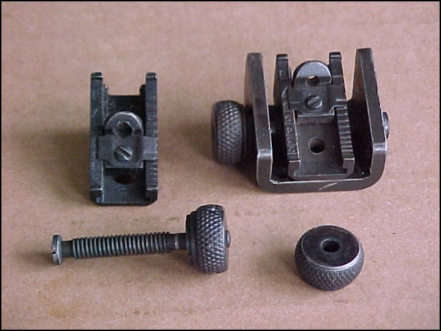 Springfield 1903/A3 Rear Sight + Parts For Sale at GunAuction.com - 6446145