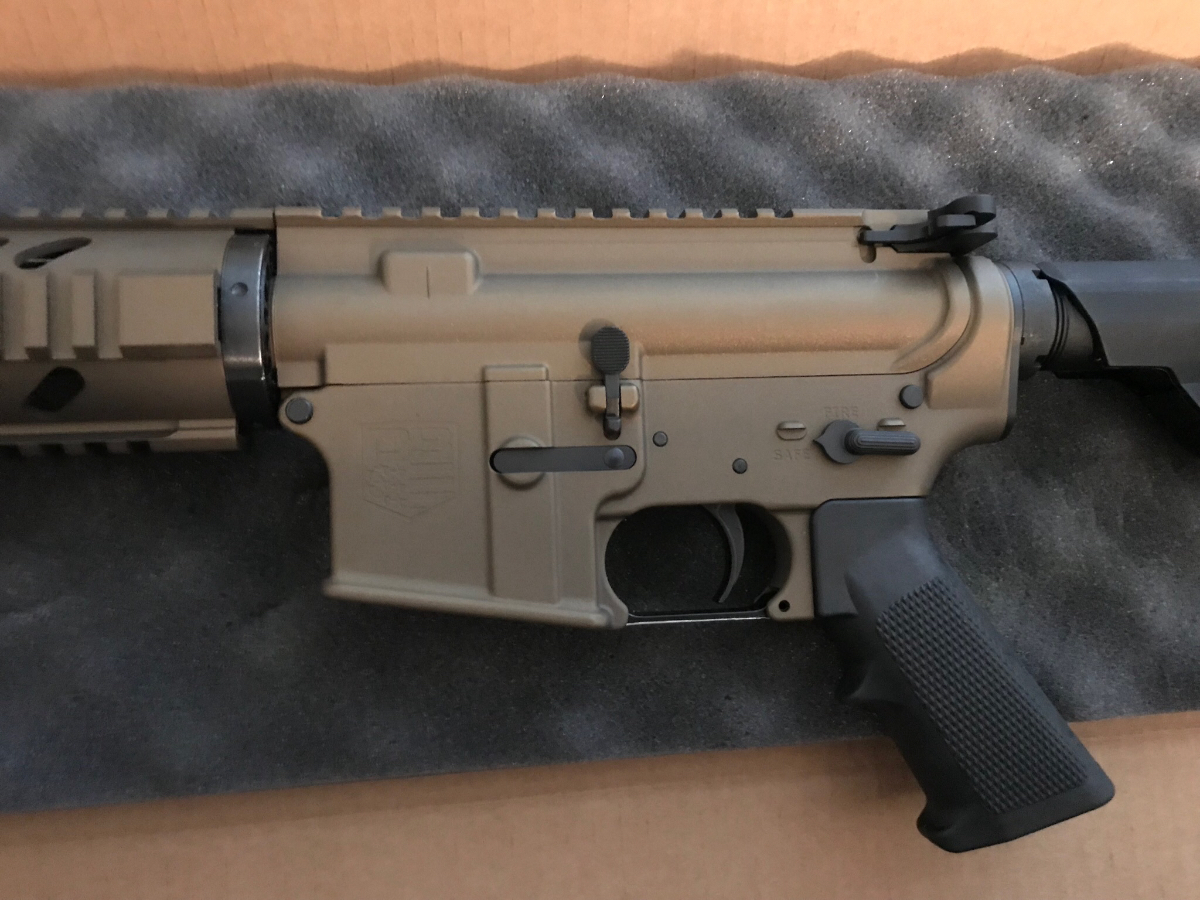 Diamondback Db15 Burnt Bronze Ar 15 Style Rifle 6 Position Stock ...