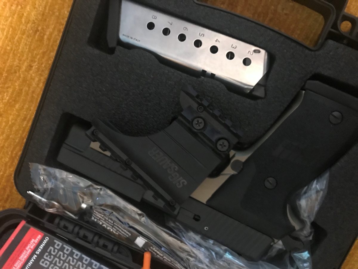 Sig Sauer P220 New, With Rail And Extra Accessory Mount .45 Acp For ...