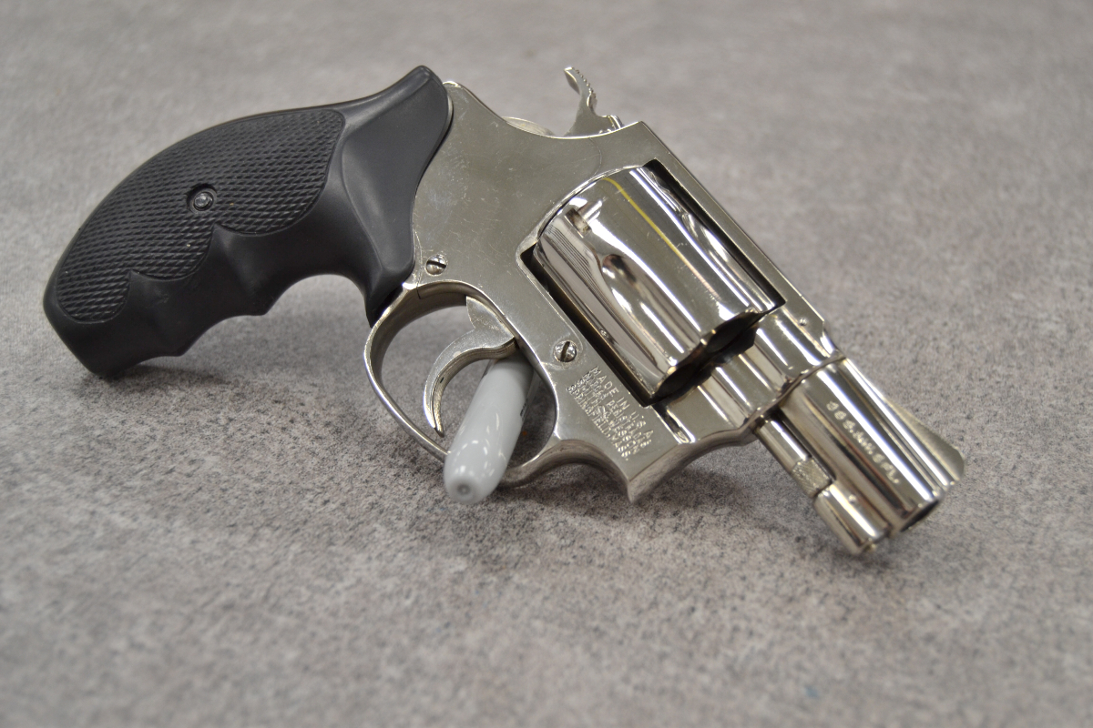 Smith & Wesson Model 36 Nickel .38 Special For Sale at GunAuction.com ...