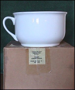 Old British R.A.F. Chamber Pot Slop Jar England For Sale at GunAuction ...