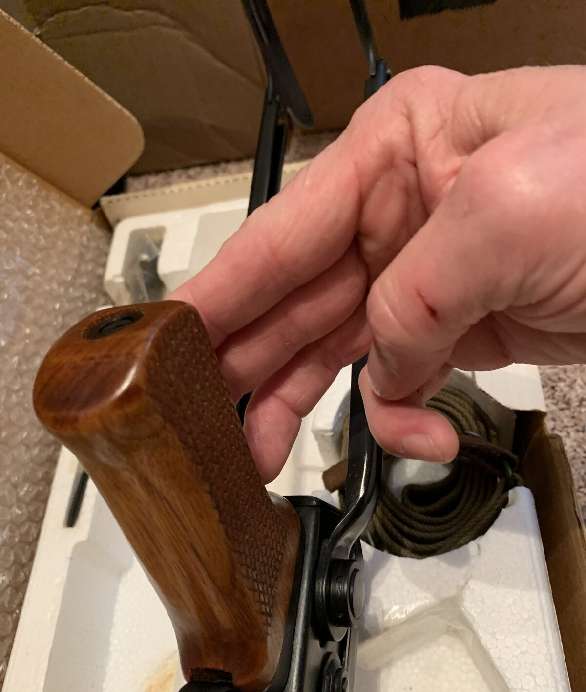 1988 Preban Polytech Double Folder 386 Factory Nib Complete 7.62x39 For ...