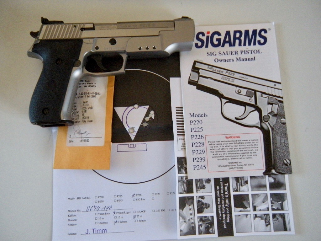 Sig Arms P226c-9-Sport2sl 9mm Luger For Sale at GunAuction.com - 16802016