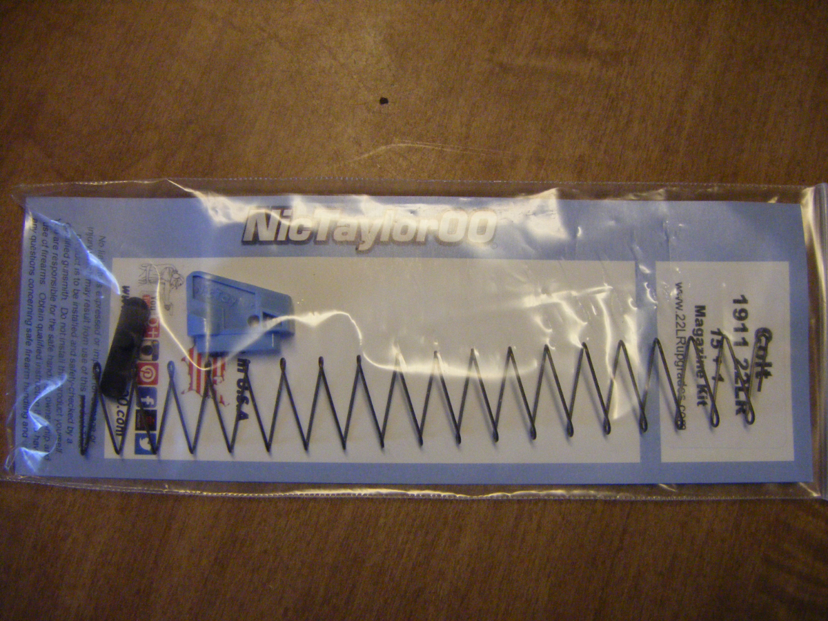 Conversion Spring Kit For Colt 911 22 Lr To 15 Round .22 Lr For Sale at ...