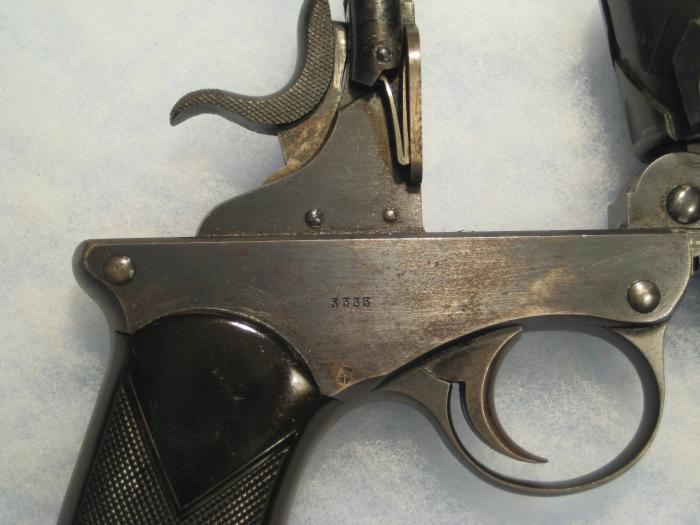 Webley Fosbery .455 Automatic Revolver For Sale at GunAuction.com - 8926531