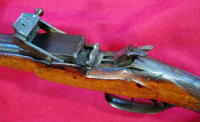Belgium Flobert Cape Rifle, .22lr/9mm Rim Fire Shot, Sxs For Sale at ...