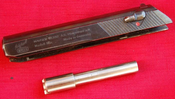 Mauser Hsc Slide And Two Barrels No Reserve For Sale at GunAuction.com ...