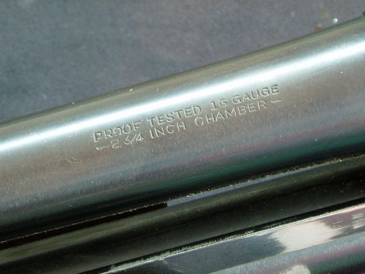 Noble Model 60 26 Ga Noble 16 Gauge Model 60 Pump Action 16 Ga For Sale ...