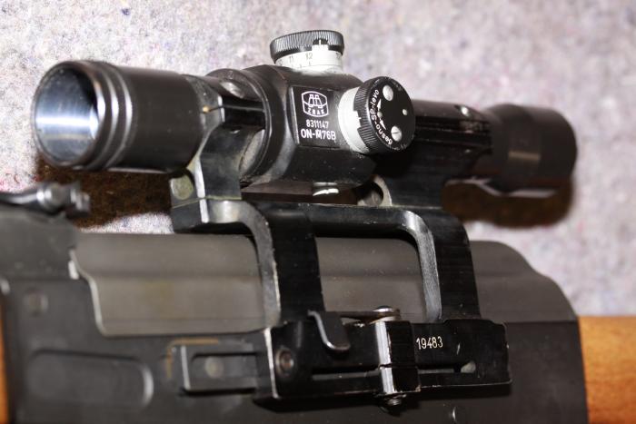 Rapid Fire Inc., Troy Oh M76 Sniper Rifle With Scope & Bayonet, 7.92 X ...