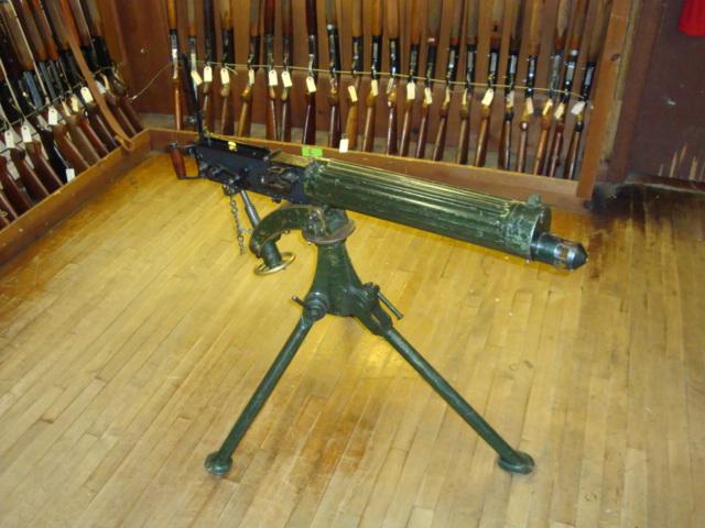 Dummy Vickers 303 Machine Gun W/ Tripod For Sale at GunAuction.com ...