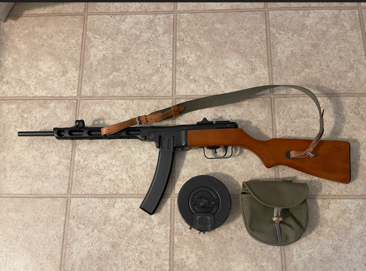 MAK Arms PPSH 41 Semi Auto in 7.62x25 Tokarev by MAK New Barrel Very ...