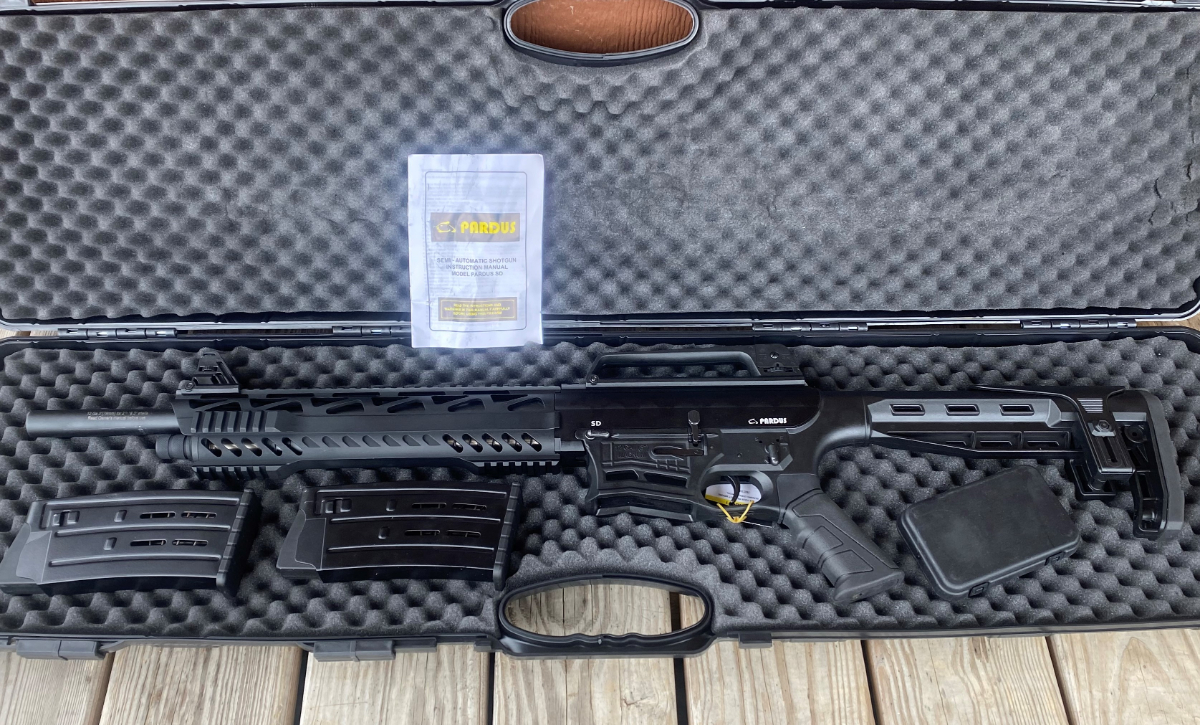 Pardus Arms New Pardus (Turkey) Semi-Auto Gas Operated Sd-12 Box Magazine Ar Platform Shotgun ...