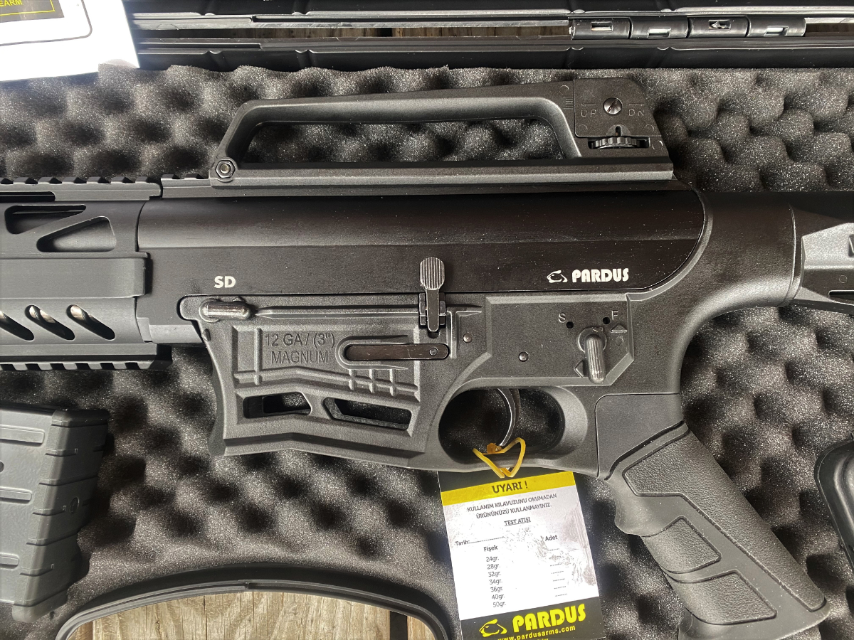 Pardus Arms New Pardus (Turkey) Semi-Auto Gas Operated Sd-12 Box Magazine Ar Platform Shotgun ...