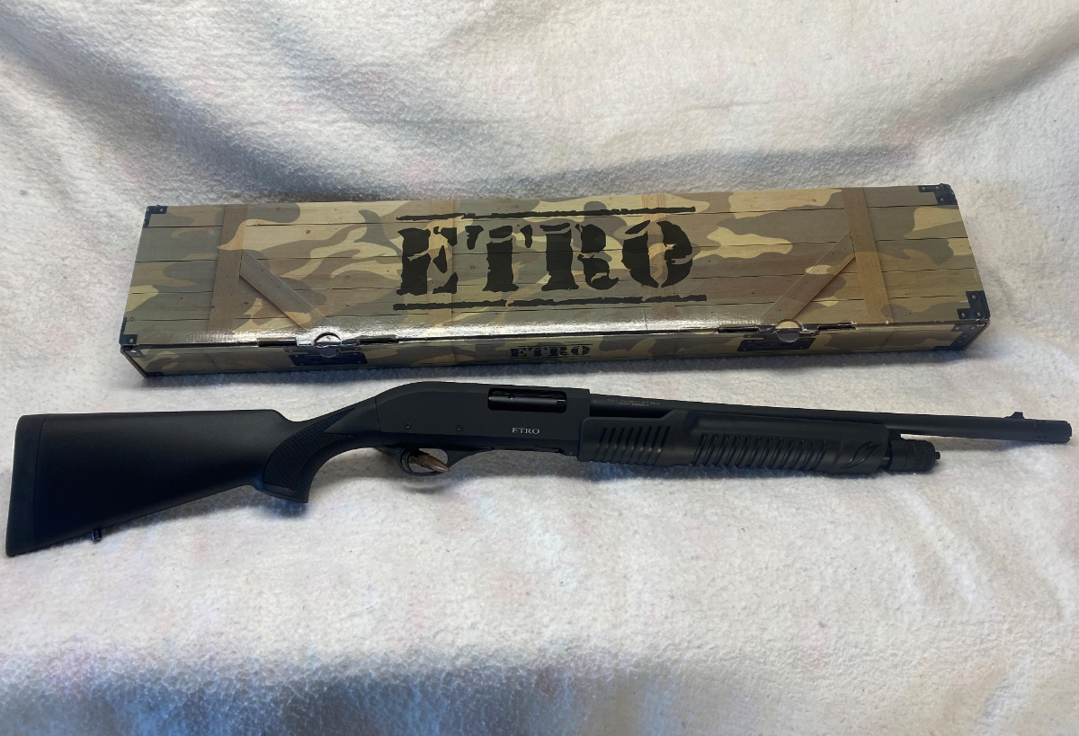 New Ata Etro Pump Action Tactical Personal & Home Defense 12 Gauge ...