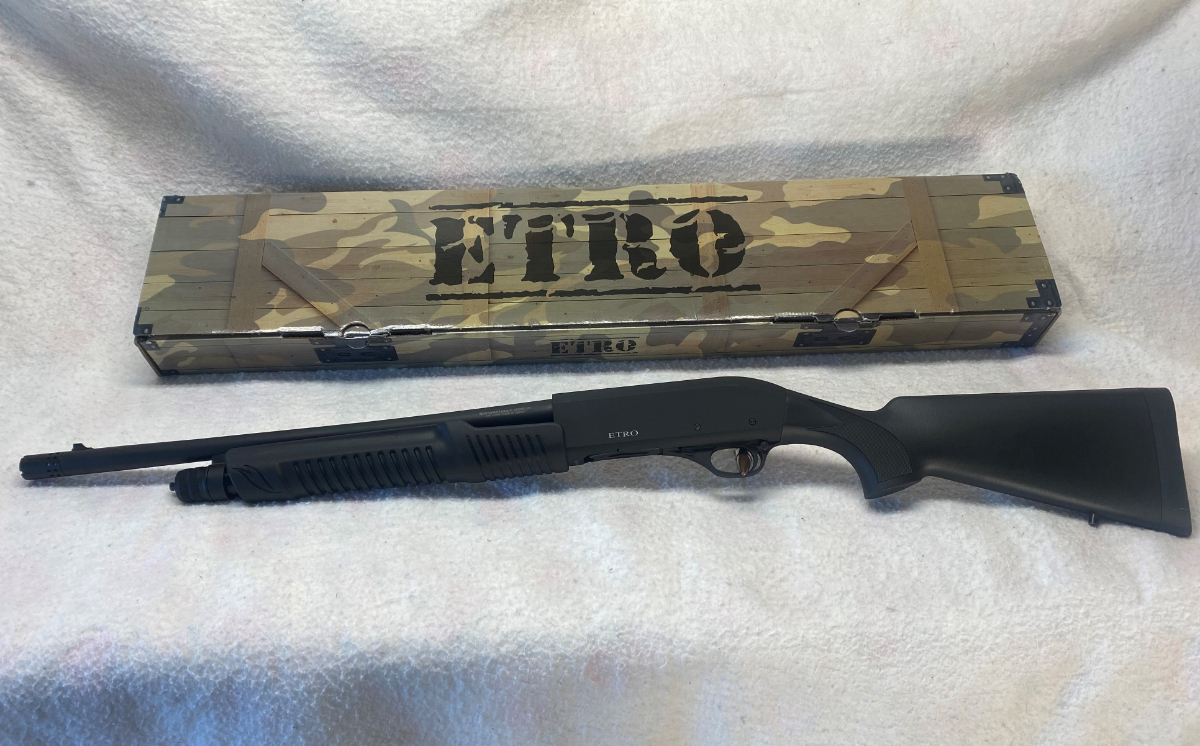 New Ata Etro Pump Action Tactical Personal & Home Defense 12 Gauge ...