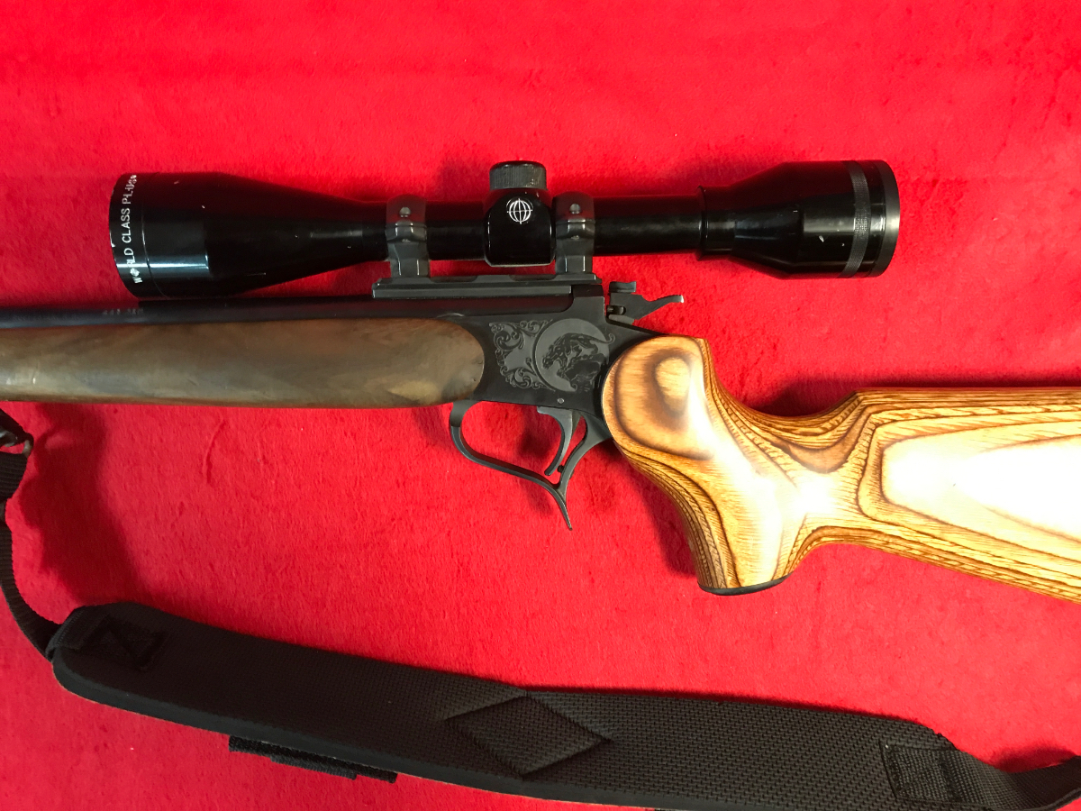 Thompson Center Arms Contender W/Tasco .223 Rem. For Sale at GunAuction ...
