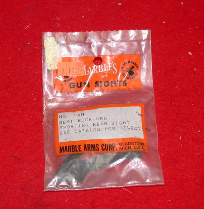 #216 Marble`S Semi Buckhorn Sporting Rear Sight For Sale at GunAuction ...