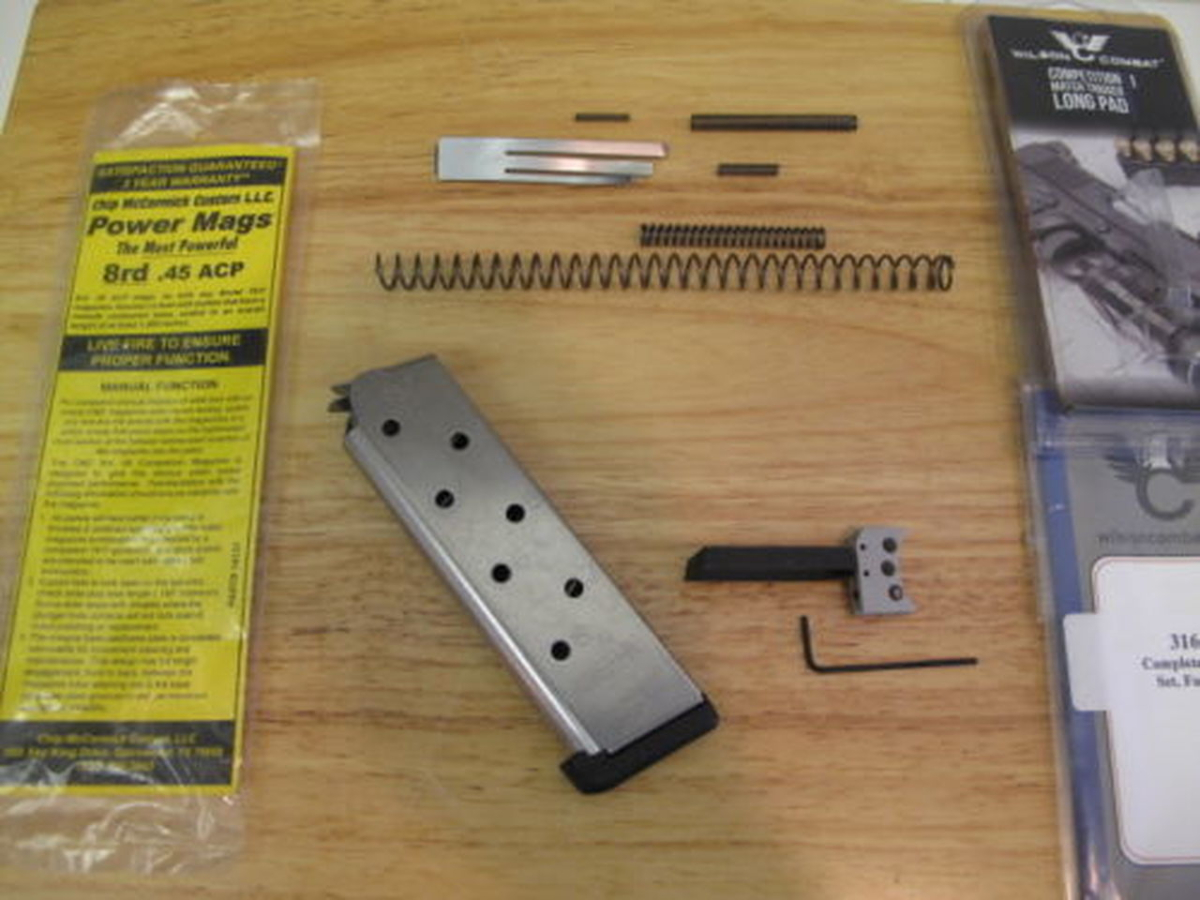 Wilson Combat + Chip Mccormick `Fix It` Kit Spring, And Powermag 8 ...