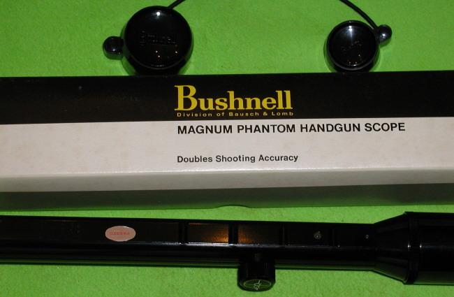 Bushnell PHANTOM MAGNUM 2.5 PISTOL SCOPE 8582748 - GunAuction.com