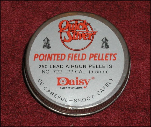 DAISY QUICK SILVER M722 PELLET CONTAINER