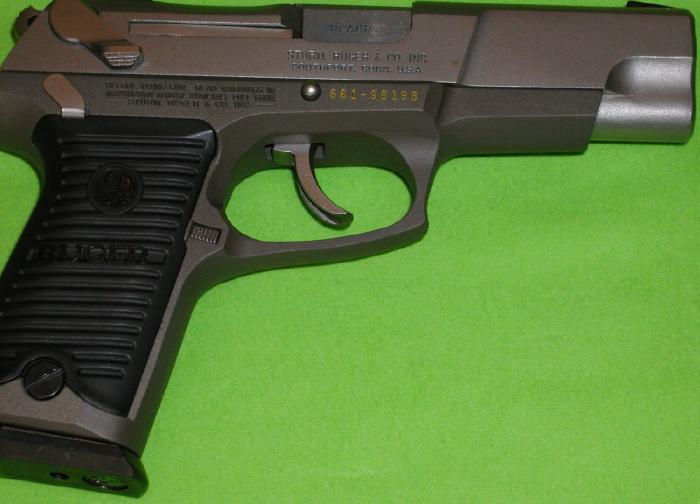 RUGER RUGER KP90 STAINLESS 45 ACP PISTOL
