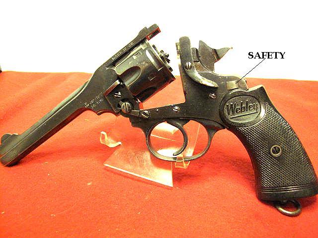 Webley & Scott, Ltd. Mk 1v .38 Flying Bullet Logo #98788/Blue For Sale ...