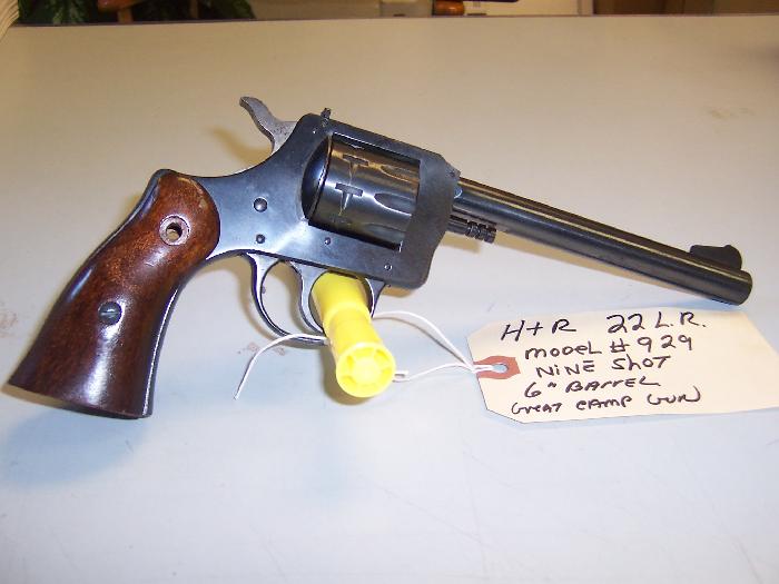 Harrington & Richardson, Inc. H&R Model # 929 22 Caliber Revolver 9 ...