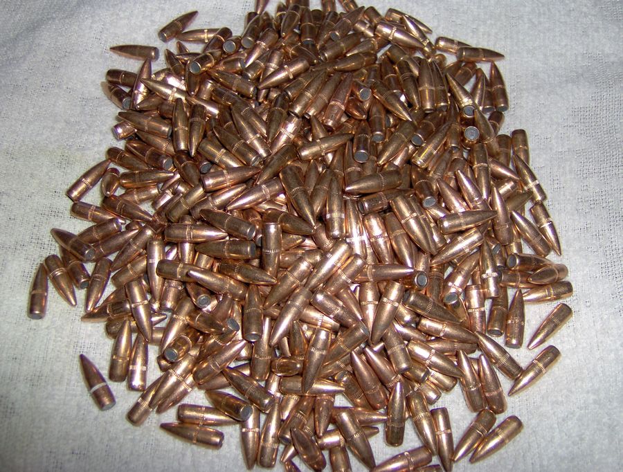 500 Counts Sets Of 55 Grain Fmjbt 223/5.56 Bullets 5.56mm Nato For Sale ...