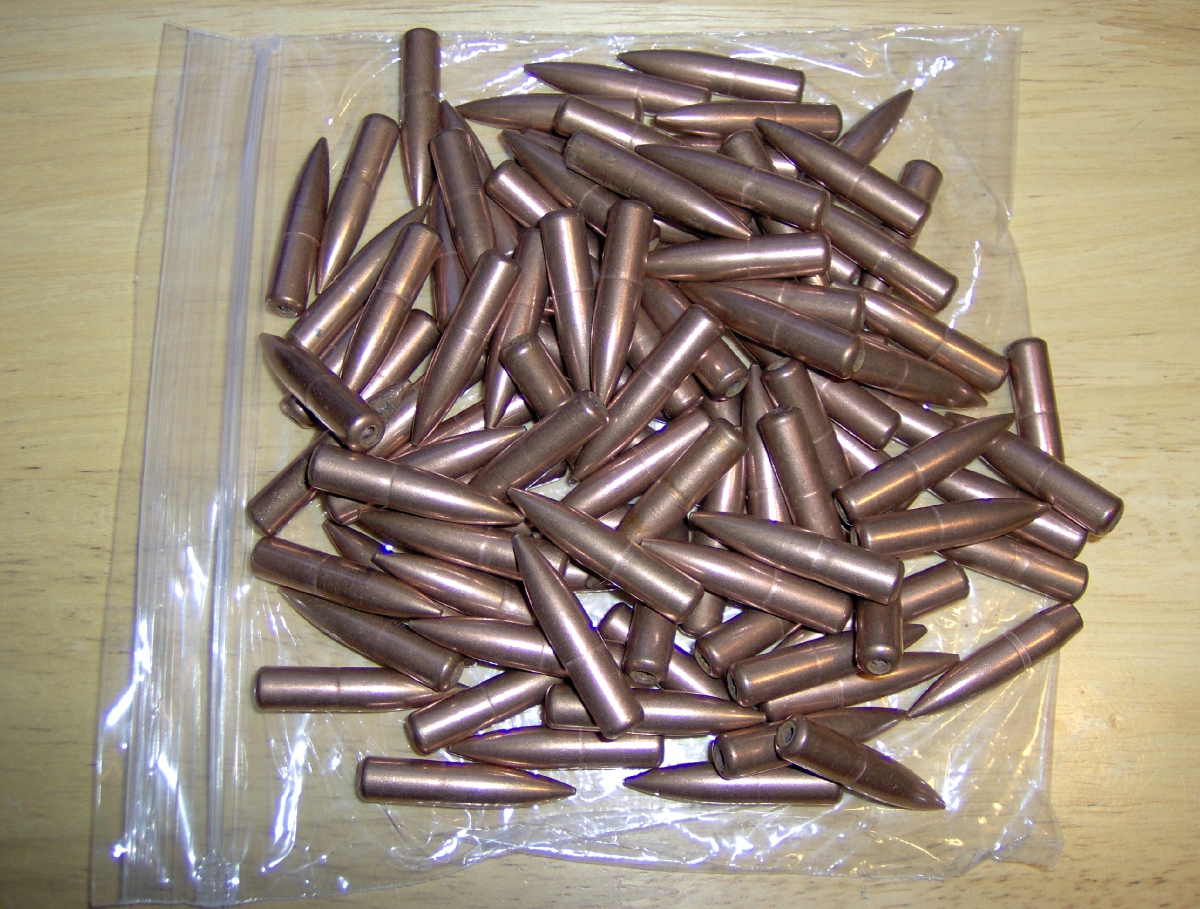 100 .311 146 Grain Full Metal Jacket Green Tracer Bullets For Reloading ...