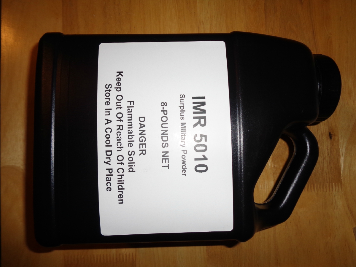 Imr 5010 Military Surplus Gunpowder, 8 Lbs Net Weight For Sale at ...