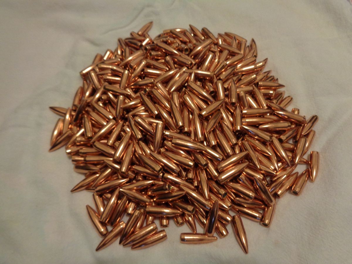 500-223/5.56 NATO 62 Grain Full Metal Jacket, Boat Tail Bullets .223 ...