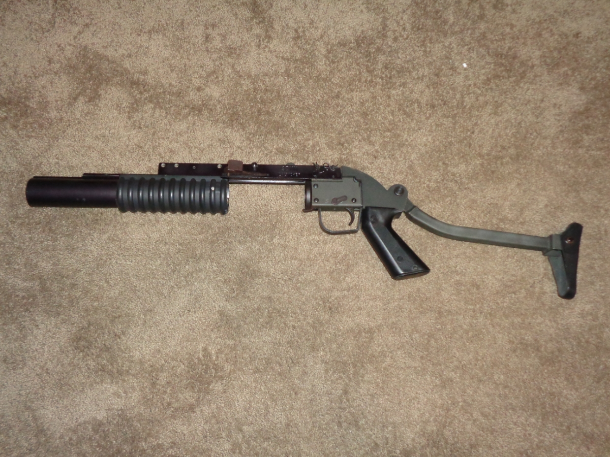 Cobray M79-Lf Long Slide 37mm Flare Launcher With Top Folding Metal ...