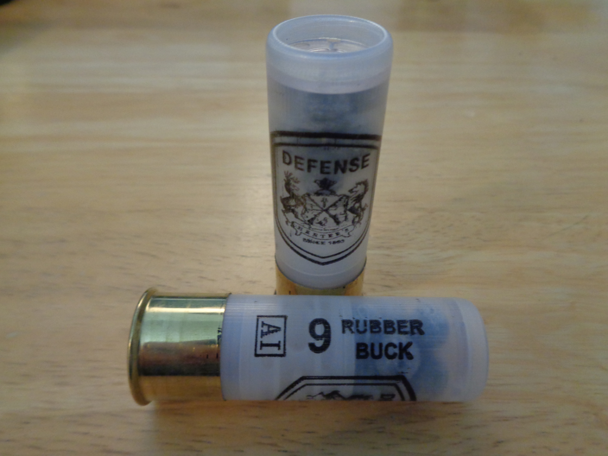 12 Ga 2.75 Less Lethal 9 Ball Rubber Buckshot Ammo 12 Ga For Sale at ...