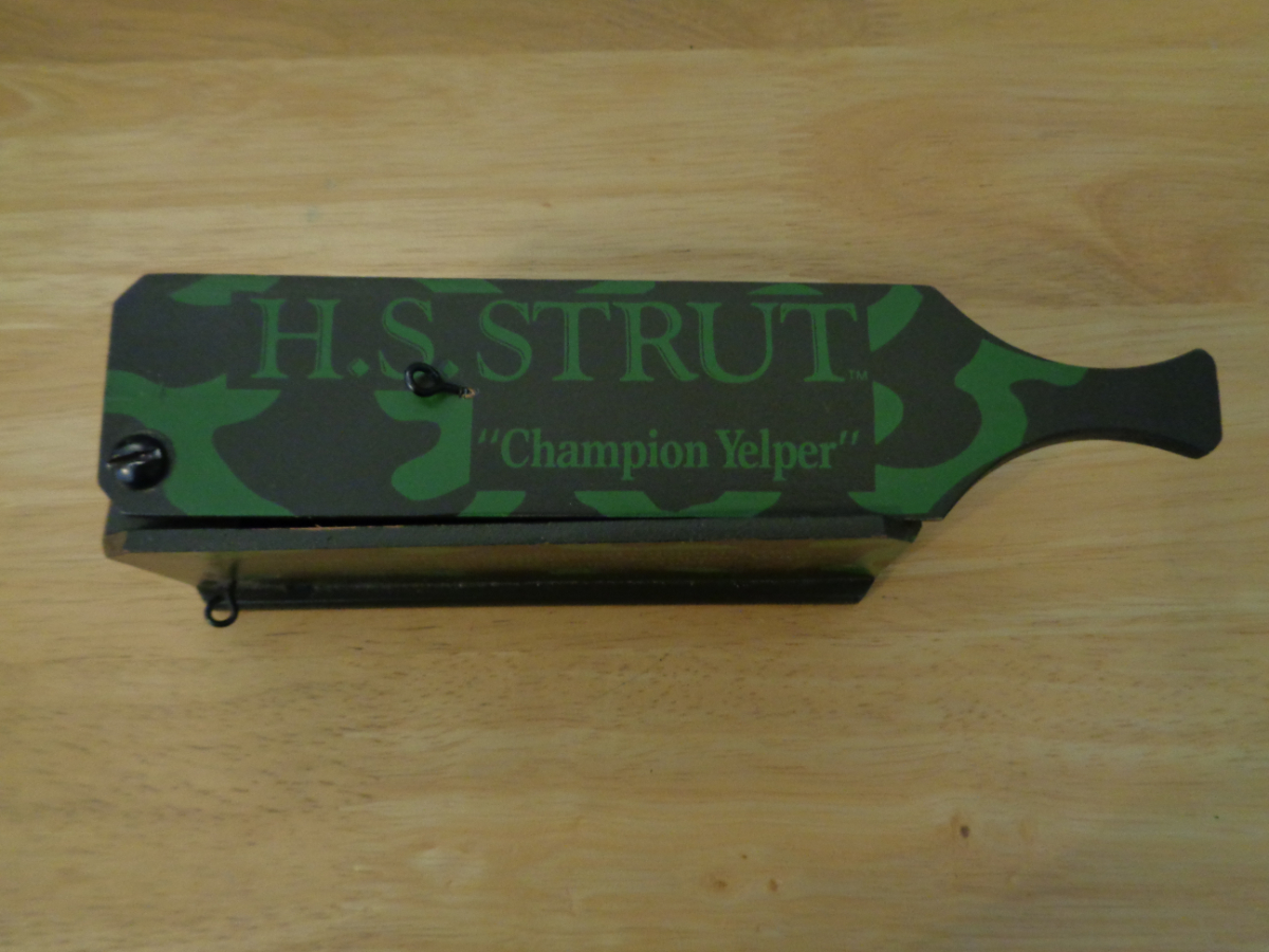 Camo Green H.S. Strut "Champion Yelper" Wooden Turkey Call For Sale at ...
