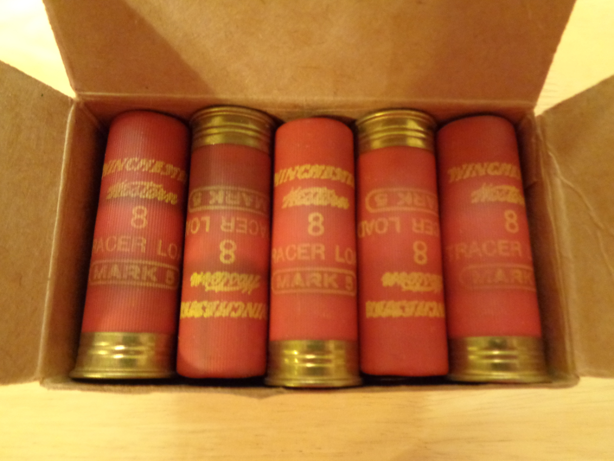 Full Box Of Winchester - Western Tracer Shot Shells 12 Gauge 2 3/4" 12 ...
