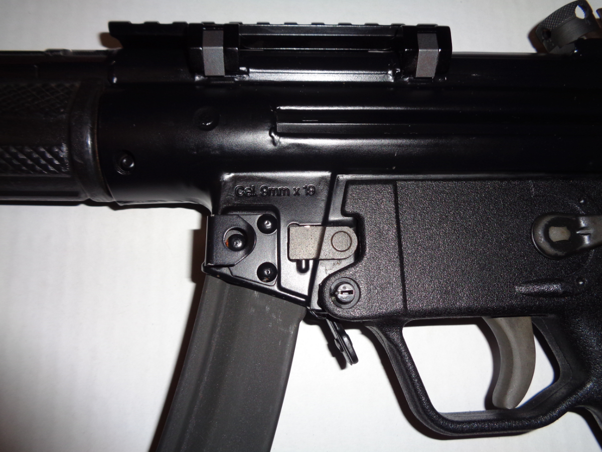 Coharie Arms CA89 9mm MP5 clone, with pistol brace and optics mount 9mm ...